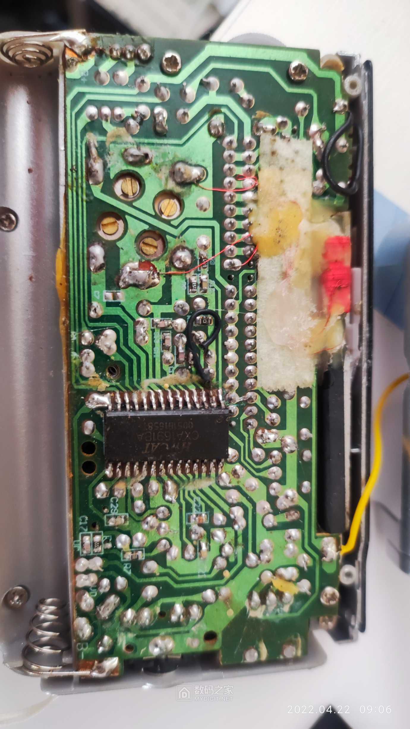 大家说说cxa1691这个收音机芯片咋样？安键A-1231简单拆机对比 - 拆机乐园 数码之家