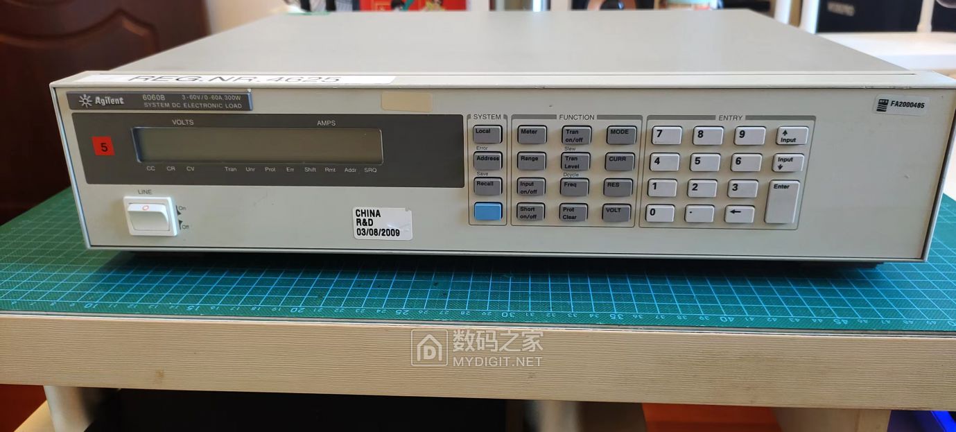 安捷伦6060B电子负载简单拆解试机 - 仪表谈谈 数码之家