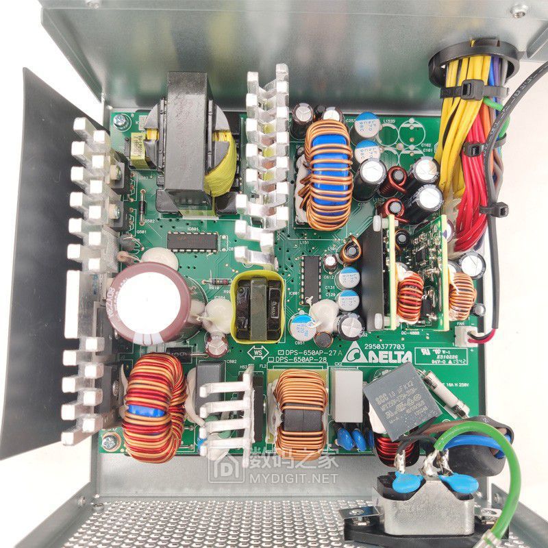 新买的拆机台达DPS-650AB-27A电源到了 附一张网上拆机图 - 拆机乐园 数码之家