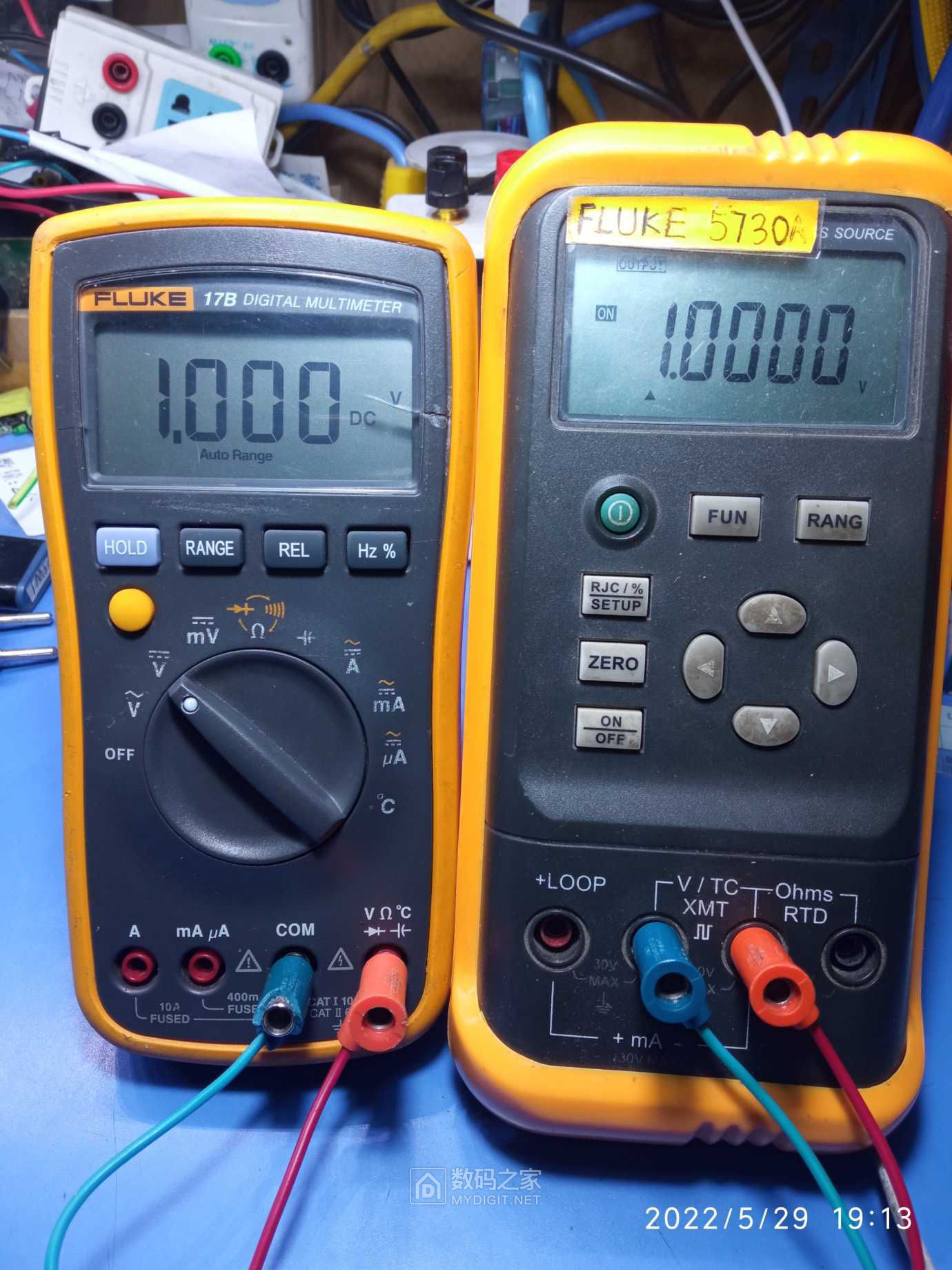 带R64电位器的FLUKE福禄克15B/17B校准方法 - 仪表谈谈 数码之家