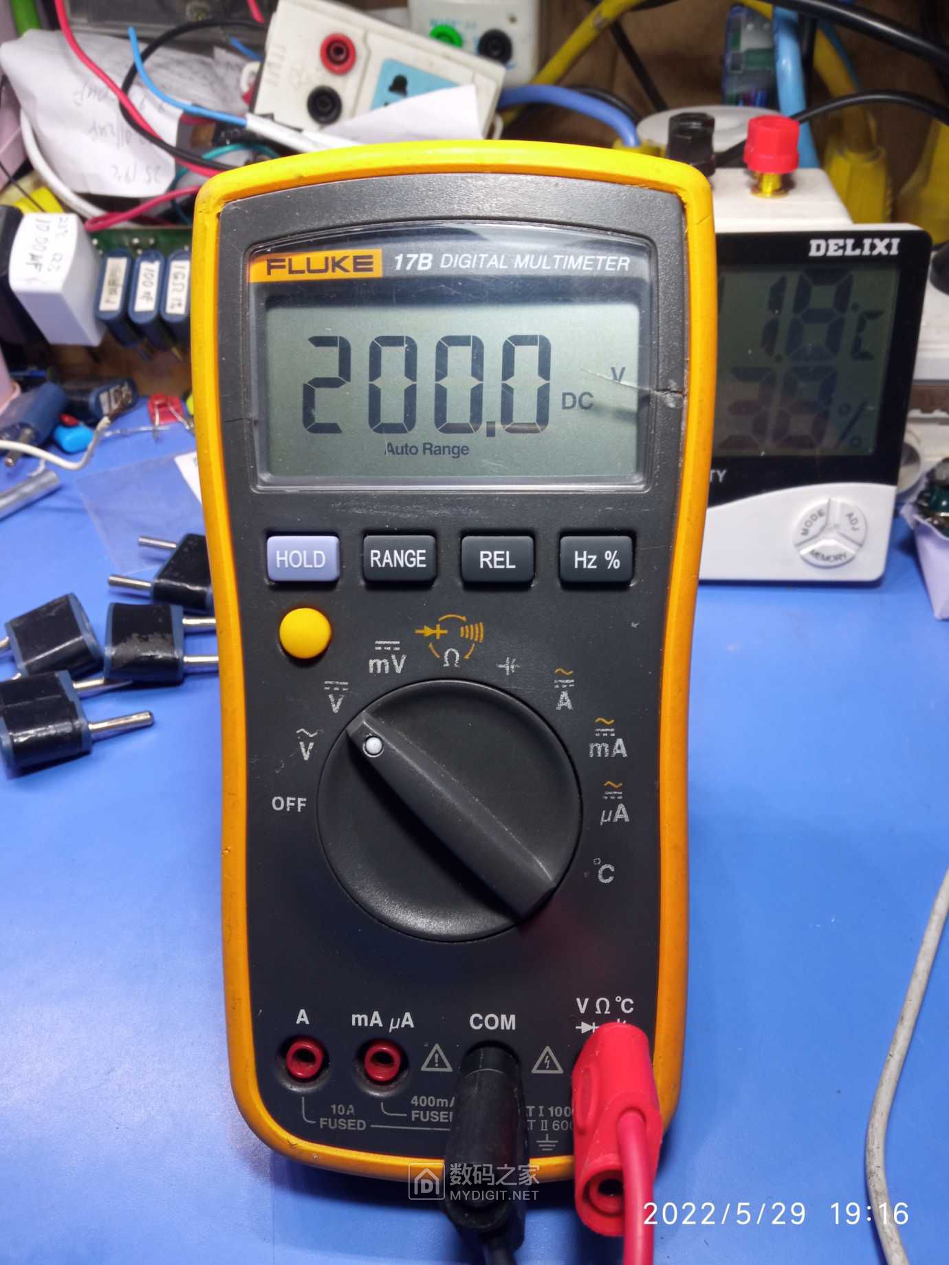 带R64电位器的FLUKE福禄克15B/17B校准方法 - 仪表谈谈 数码之家