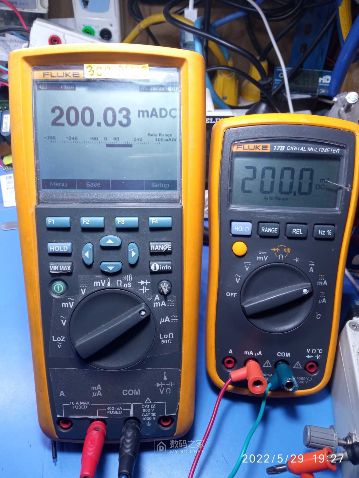 带R64电位器的FLUKE福禄克15B/17B校准方法 - 仪表谈谈 数码之家