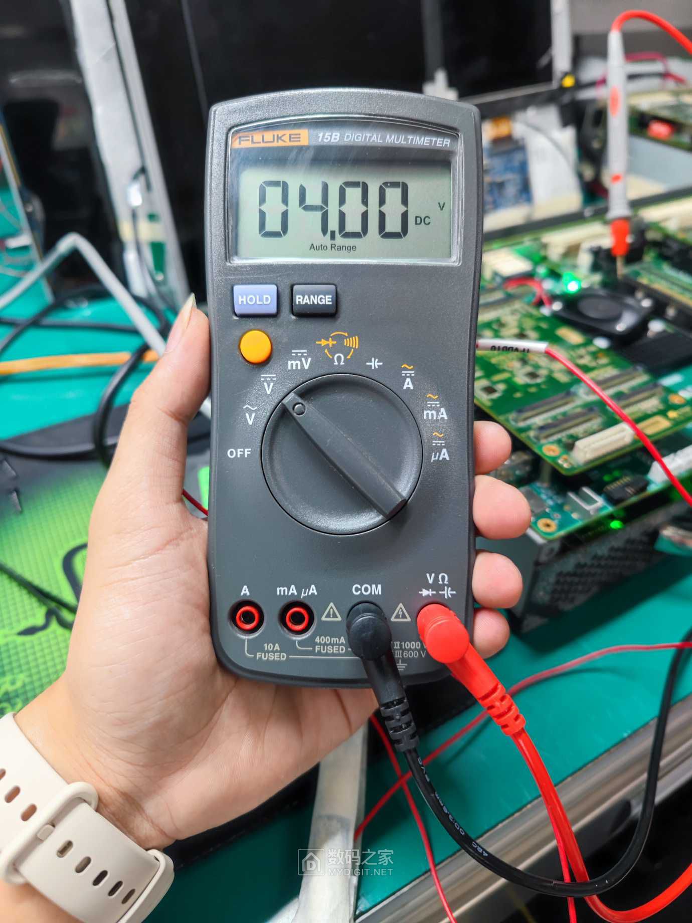 带R64电位器的FLUKE福禄克15B/17B校准方法 - 仪表谈谈 数码之家