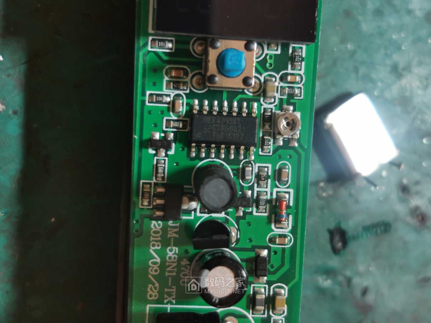 一个使用HEF4013BT构成的单键双稳态电路（抄板） - 创意DIY 数码之家