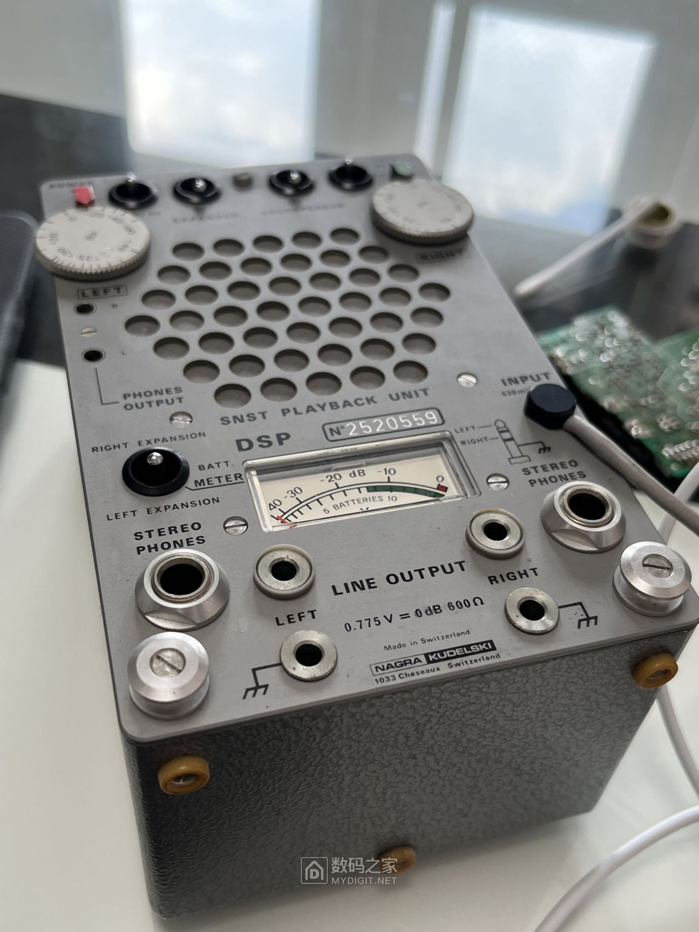 小南瓜专用音频放大器NAGRA DSP-1拆解，1977年的精品 - 硬件博物馆 数码之家