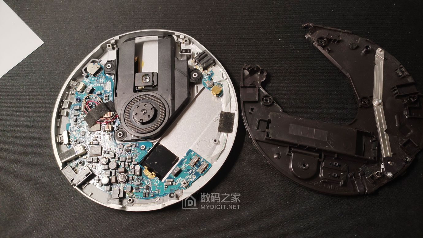 首拆？索尼CD随身听D-EJ2000拆解 - 拆机乐园 数码之家