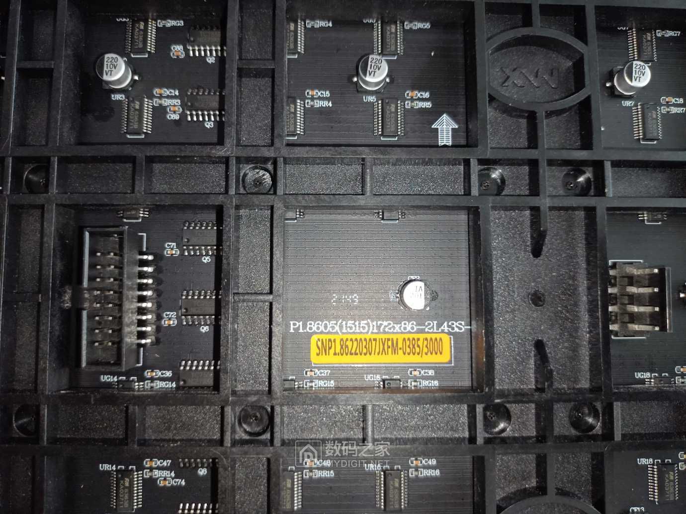 求助 HUB75接口的P1.8605(1515)172x86全彩LED屏 芯片驱动 - 我爱单片机 数码之家