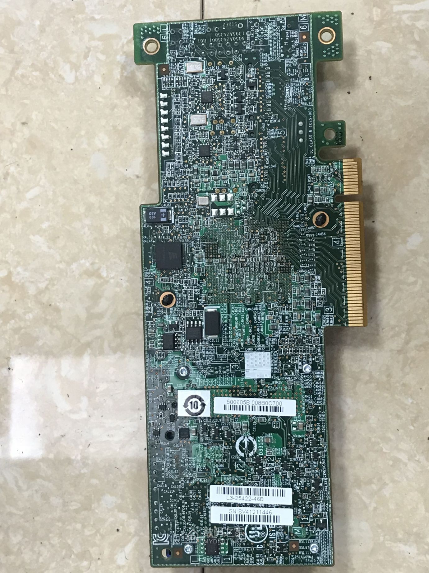 IBM M5110阵列卡简单拆机 - 拆机乐园 数码之家