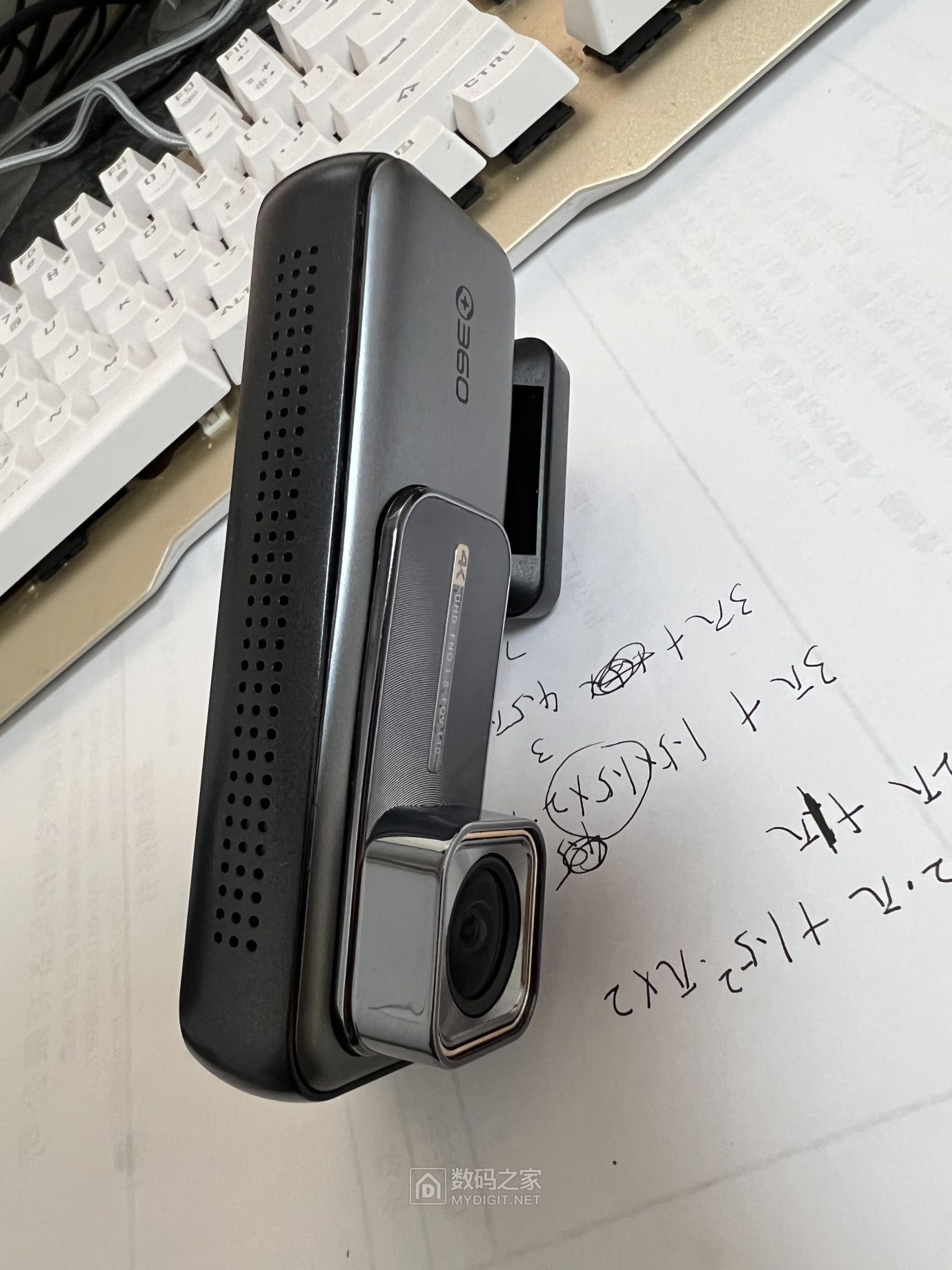 360行车记录仪K980拆解方法分享 - 拆机乐园 数码之家