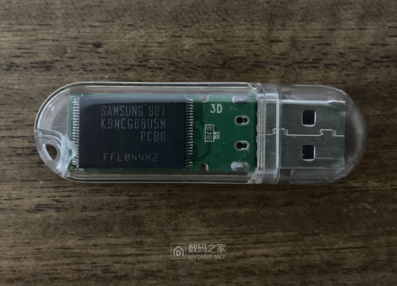 最近搞了几片三星K9NCG08U5M，分别贴了慧荣SM3254和安国AU6989 - U盘存储技术 数码之家