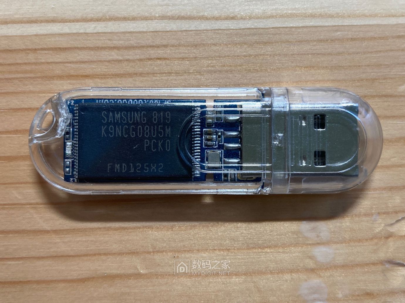 最近搞了几片三星K9NCG08U5M，分别贴了慧荣SM3254和安国AU6989 - U盘存储技术 数码之家
