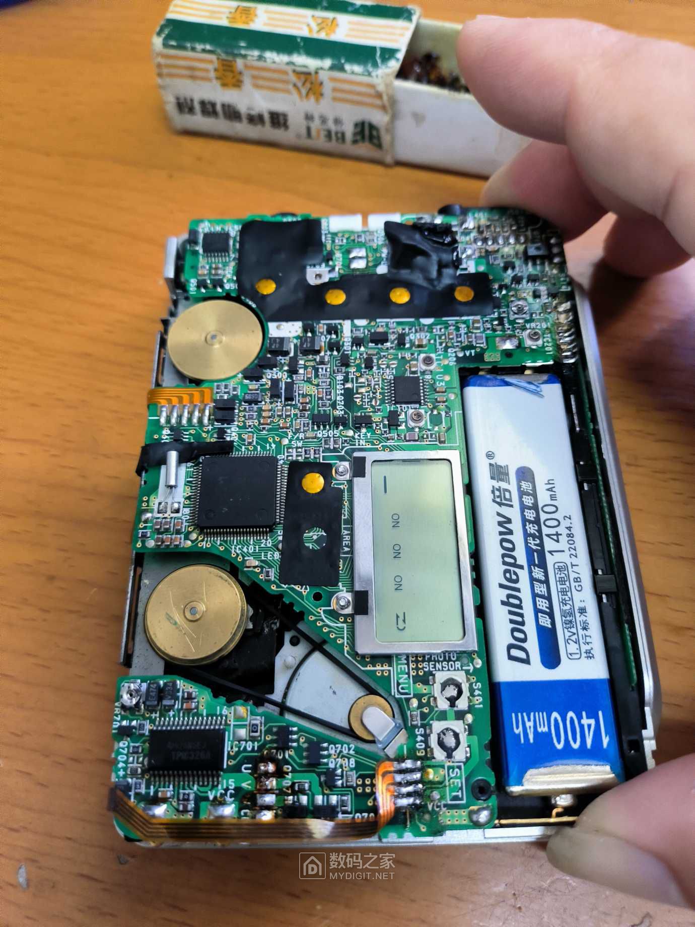 爱华随身听Rx888修好了 - 拆机乐园 数码之家