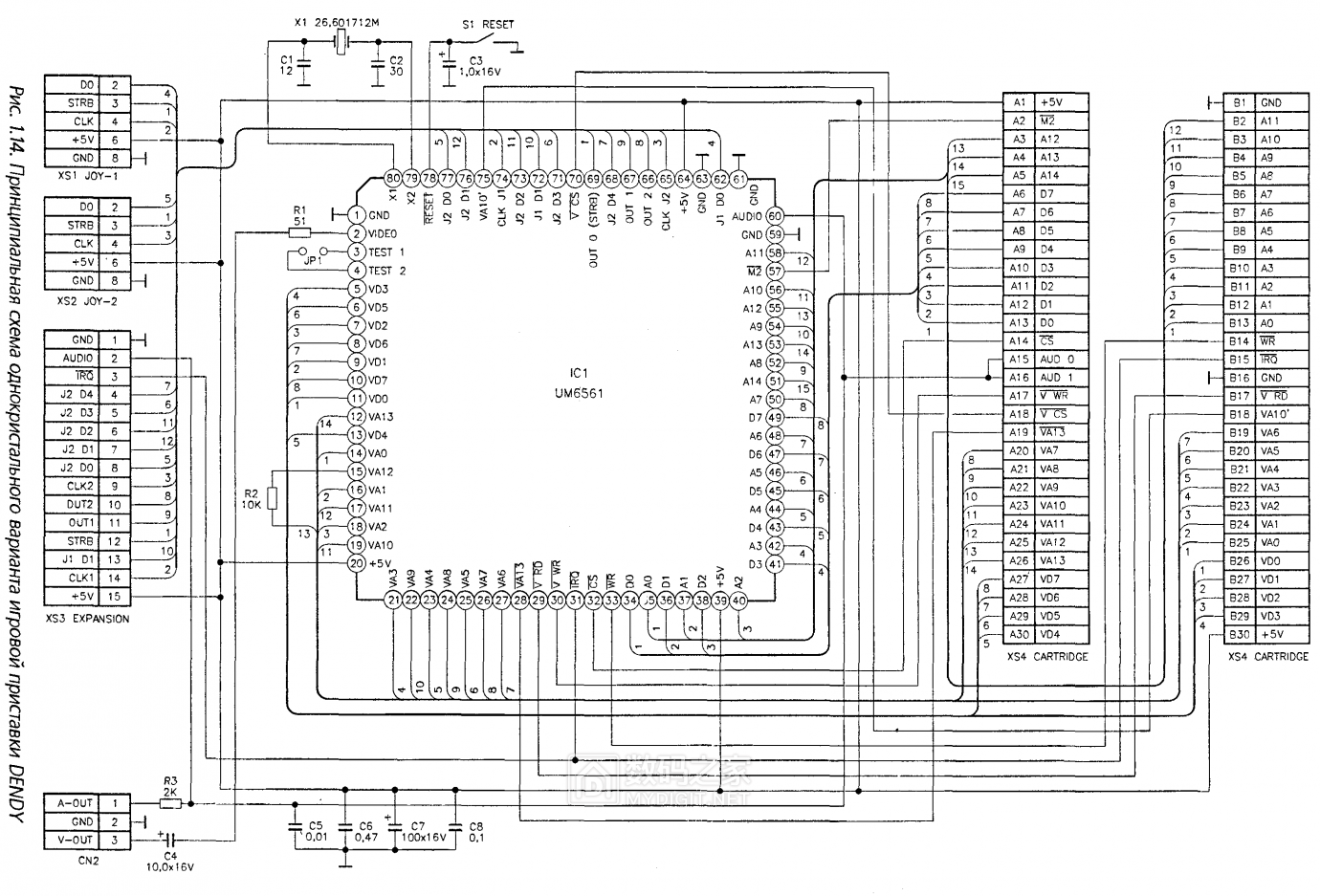 裕兴新世纪学生电脑A型未阉割UM6561处理器改造NTSC FC - 创意DIY 数码之家