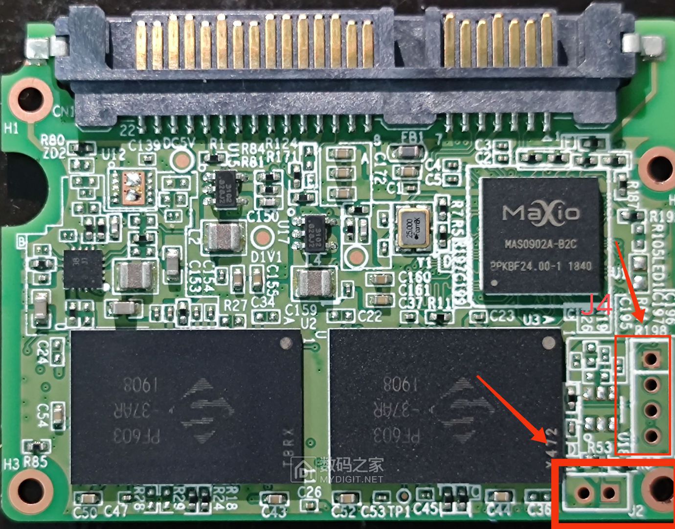 maxio MAS0902A-B2C短接无法进入ROM模式，请问是什么原因？ - SSD存储技术 数码之家