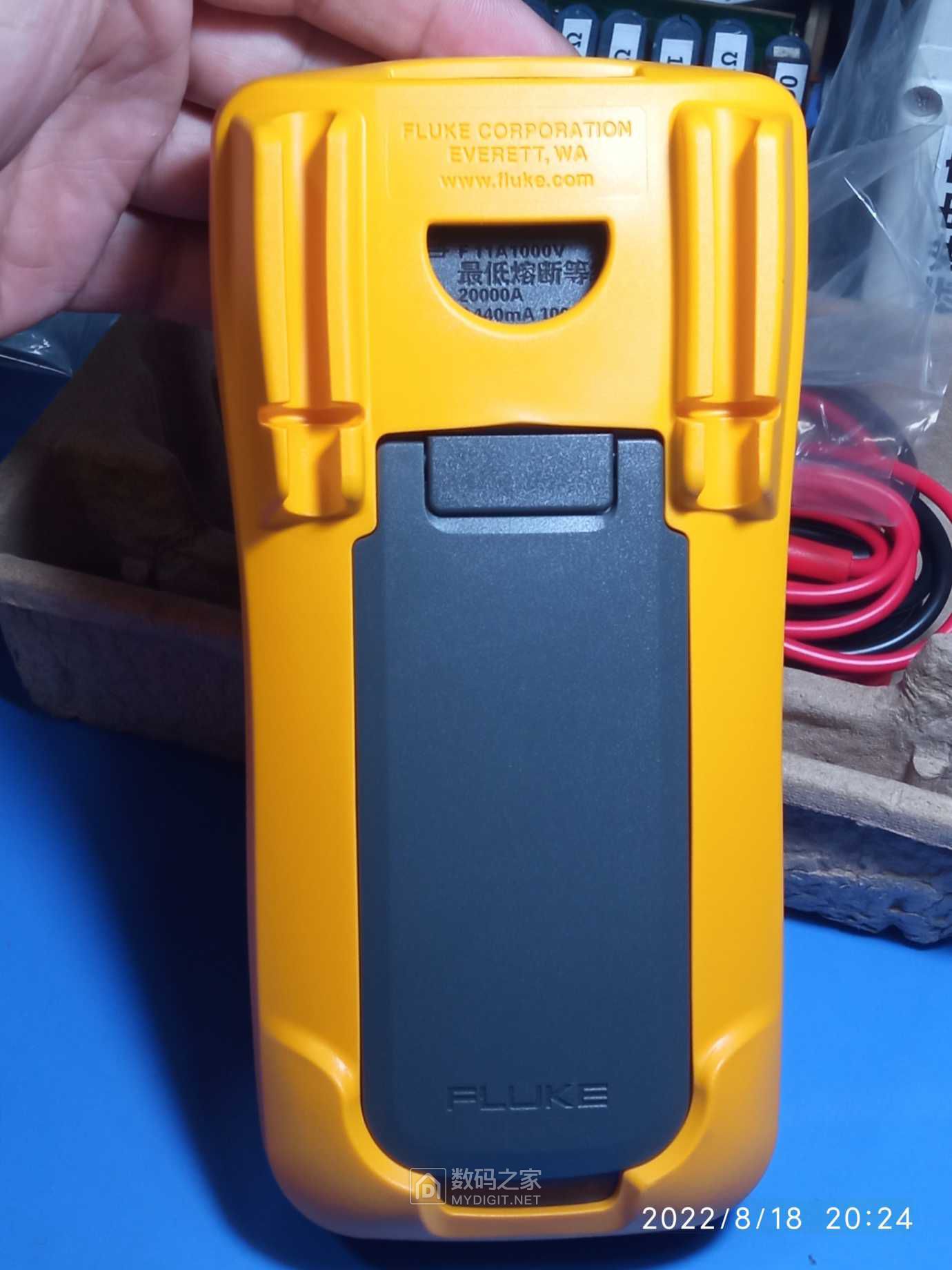 FLUKE福禄克15B+全新升级版15B MAX拆机 - 仪表谈谈 数码之家