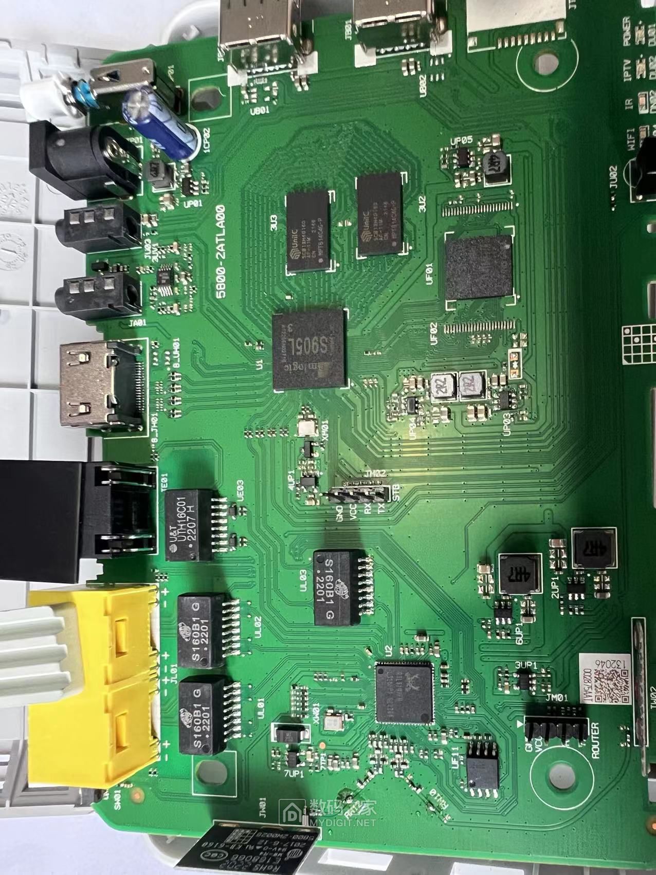 山东有线电视智能融合终端E910V10C - 拆机乐园 数码之家