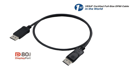 80Gbps 传输带宽，BizLink 发布全球首款 VESA 认证的 DP80 线缆 - 数码前沿 数码之家