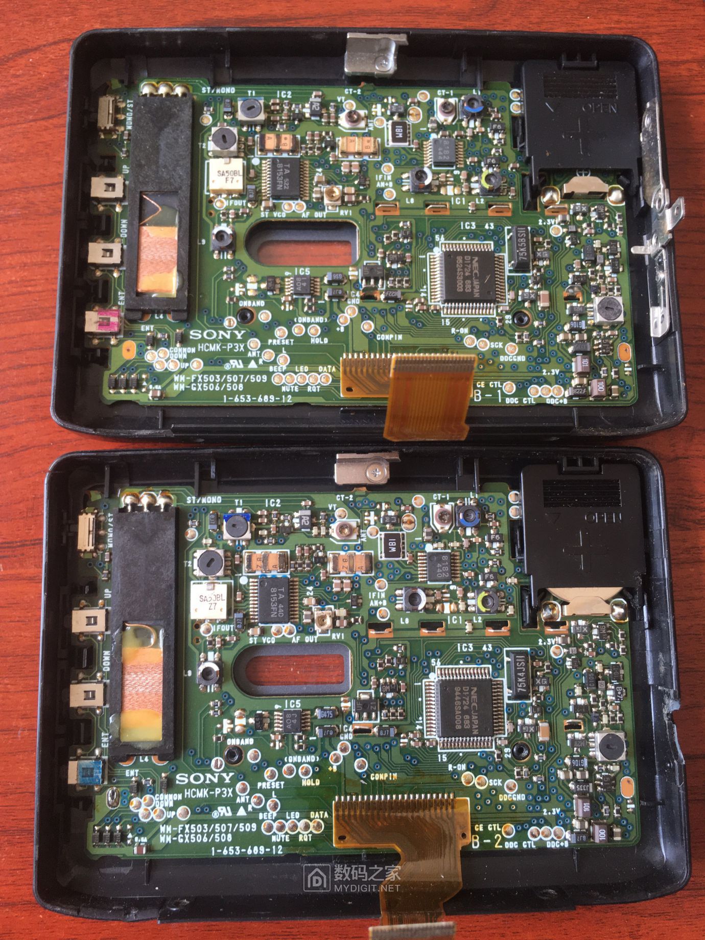 科技以换壳为本,索尼以套娃为本。WM-FX503/FX507上一个特殊的电池仓引发的... - 拆机乐园 数码之家