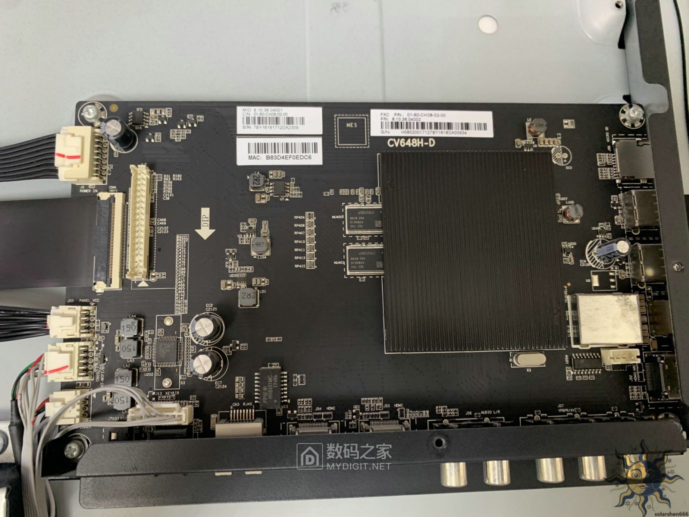 夏普LCD-60TX4100A，开机灰屏，求维修思路？是驱动坏了还是屏坏了？？？ - 拆机乐园 数码之家