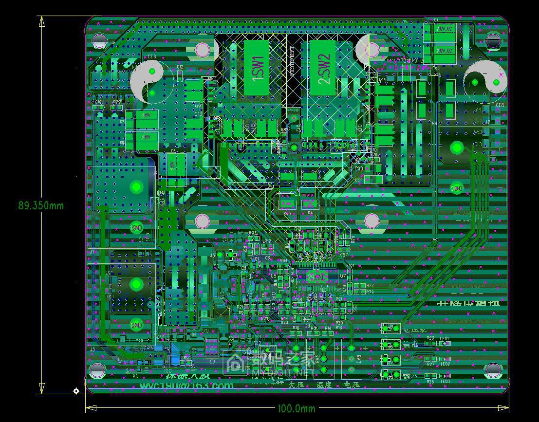 DC-DC自动升降压电路，升降压芯片使用TI LM5176制作 - 电源/充电器 数码之家