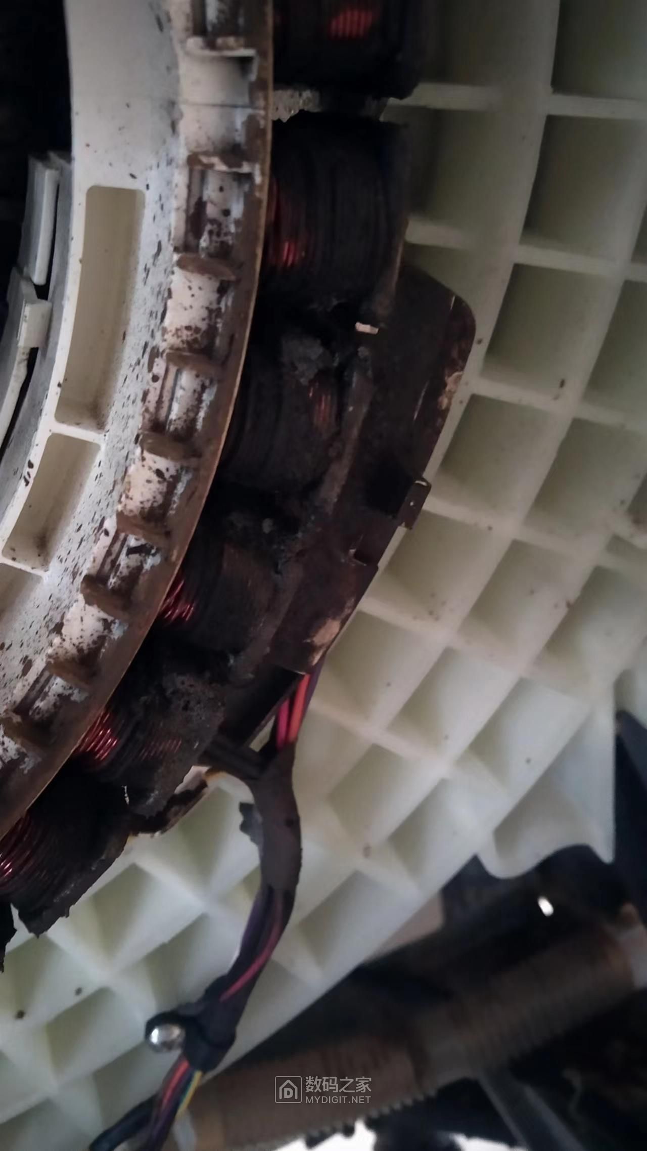 滚筒洗衣机有异响,还是要早点修,否则会报废-三洋XQG65-L903BHX维修记 - 拆机乐园 数码之家