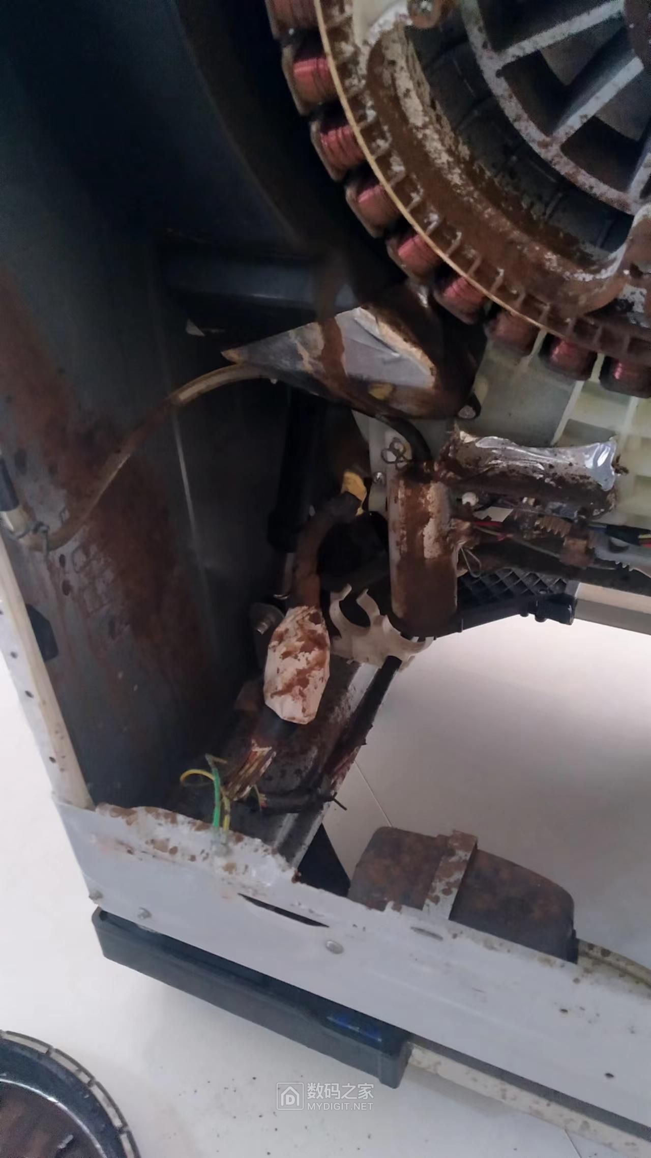 滚筒洗衣机有异响,还是要早点修,否则会报废-三洋XQG65-L903BHX维修记 - 拆机乐园 数码之家