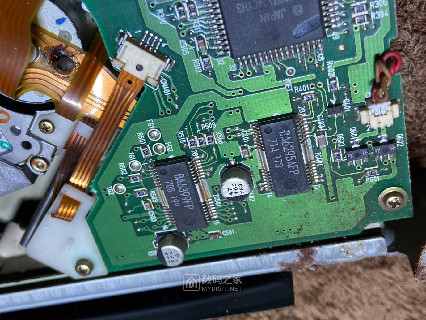 感受艺术之美~打理一台1997本田CD5的CD磁带收音一体车机 - 拆机乐园 数码之家