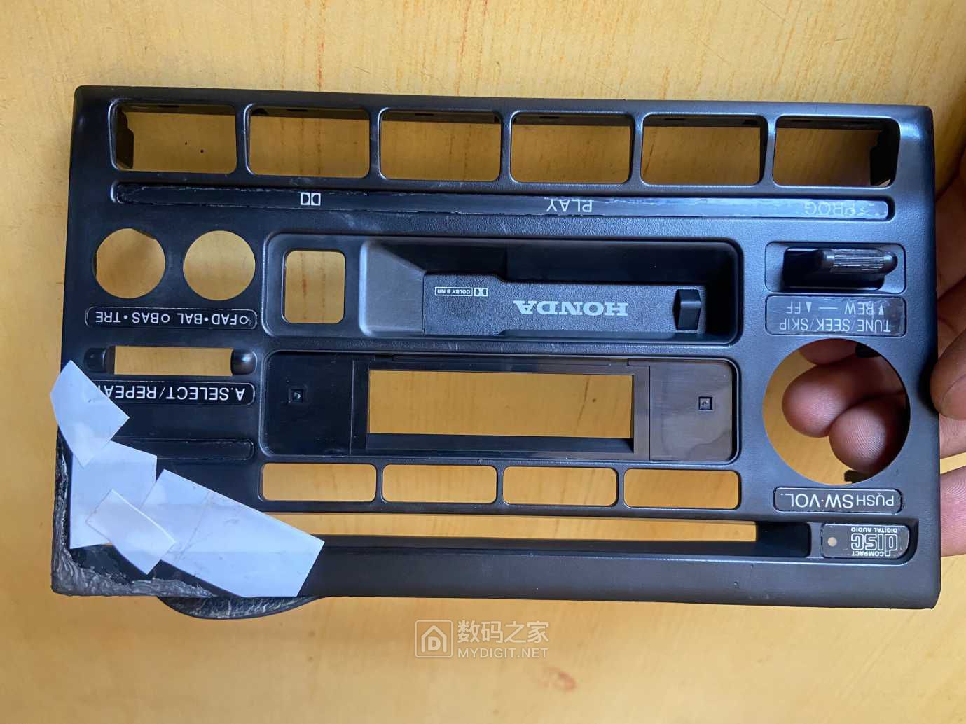 感受艺术之美~打理一台1997本田CD5的CD磁带收音一体车机 - 拆机乐园 数码之家