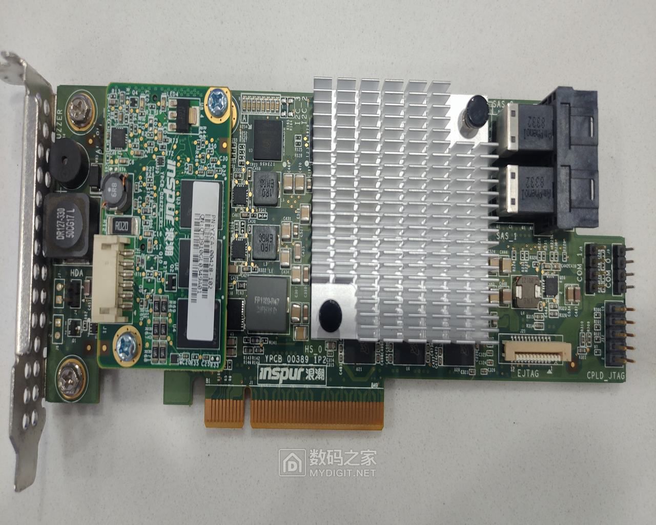 拆了块浪潮PM8060 RAID卡，可以用在台式机上么？ - NAS/网络存储 数码之家