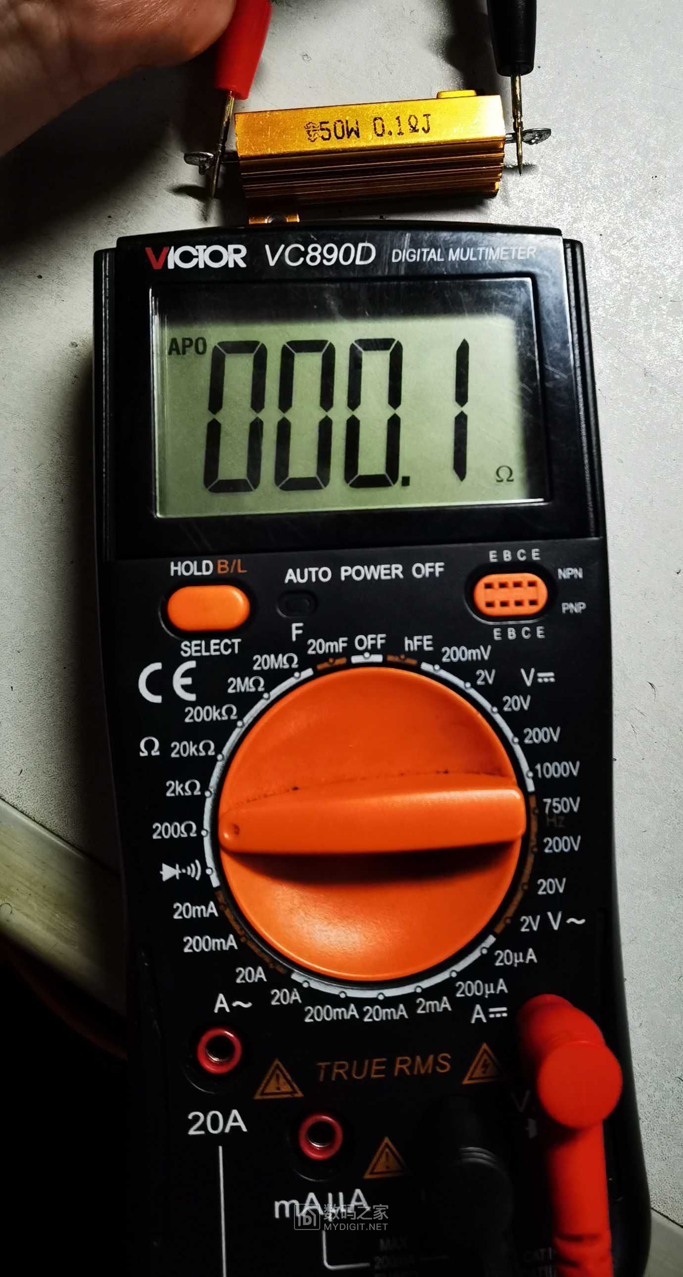 简单拆修胜利VC890D万用表 - 拆机乐园 数码之家