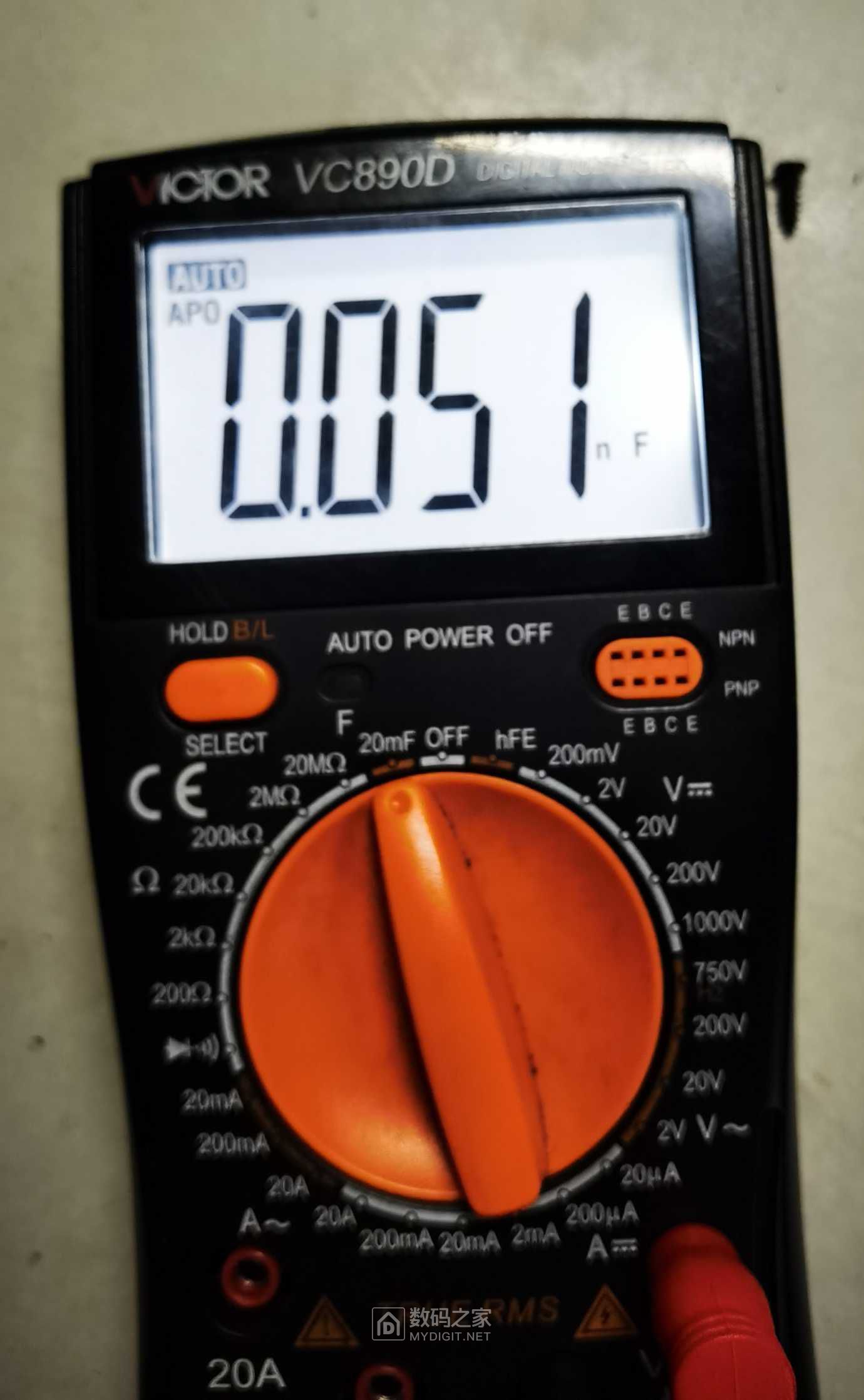 简单拆修胜利VC890D万用表 - 拆机乐园 数码之家