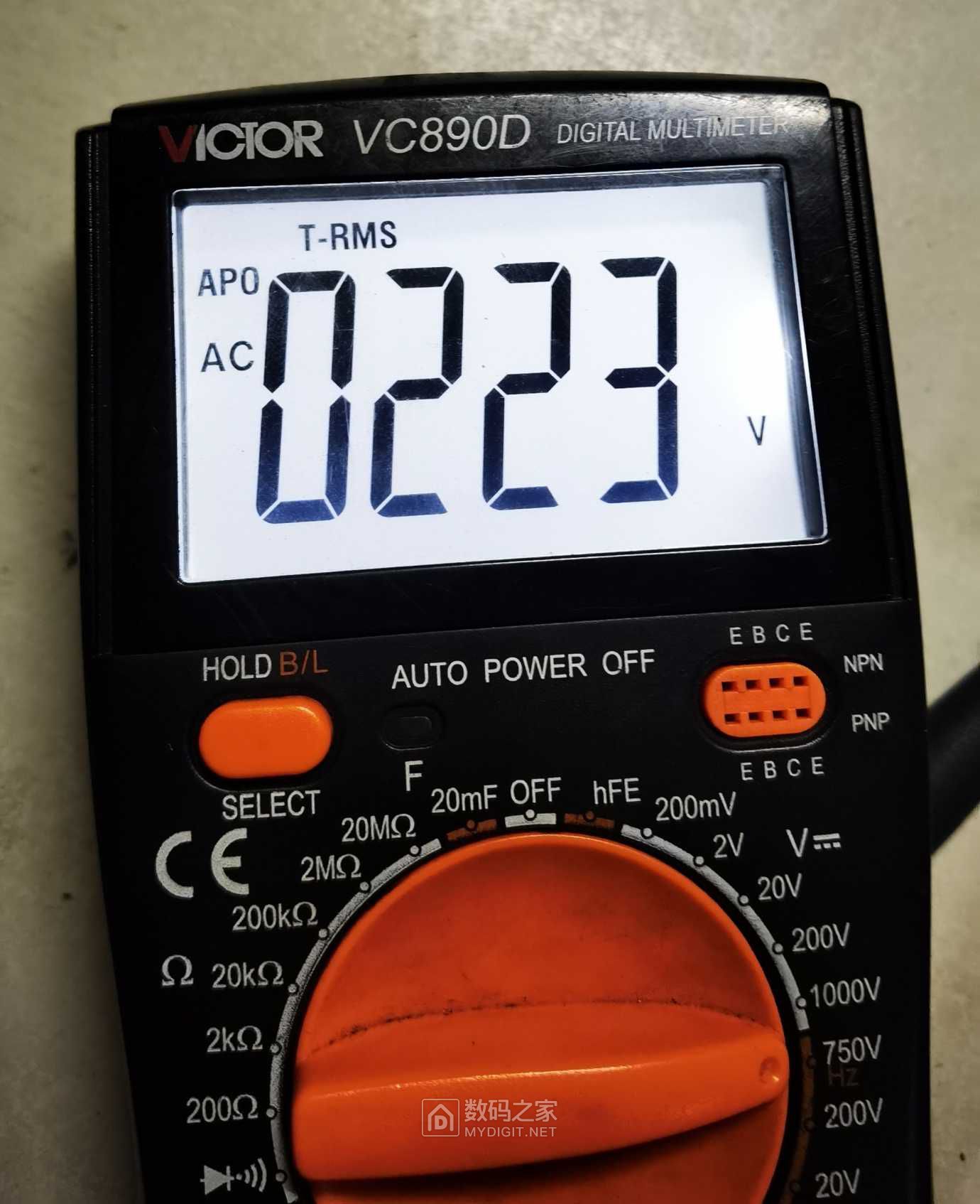 简单拆修胜利VC890D万用表 - 拆机乐园 数码之家