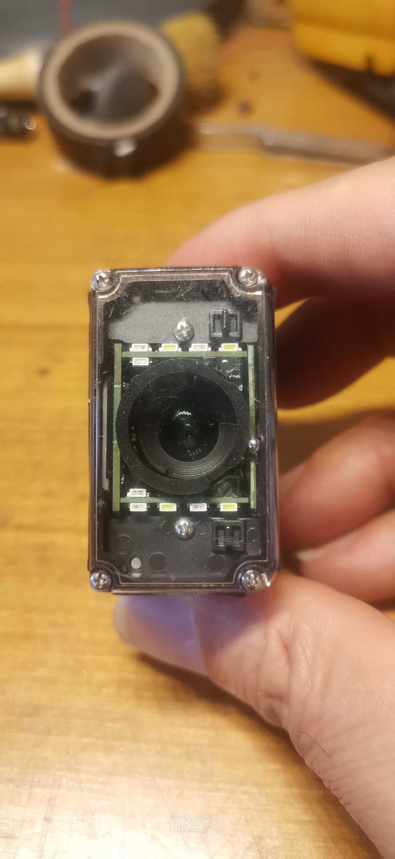 迈思肯ID30二维码扫码枪拆解 microscan ID-30 - 拆机乐园 数码之家