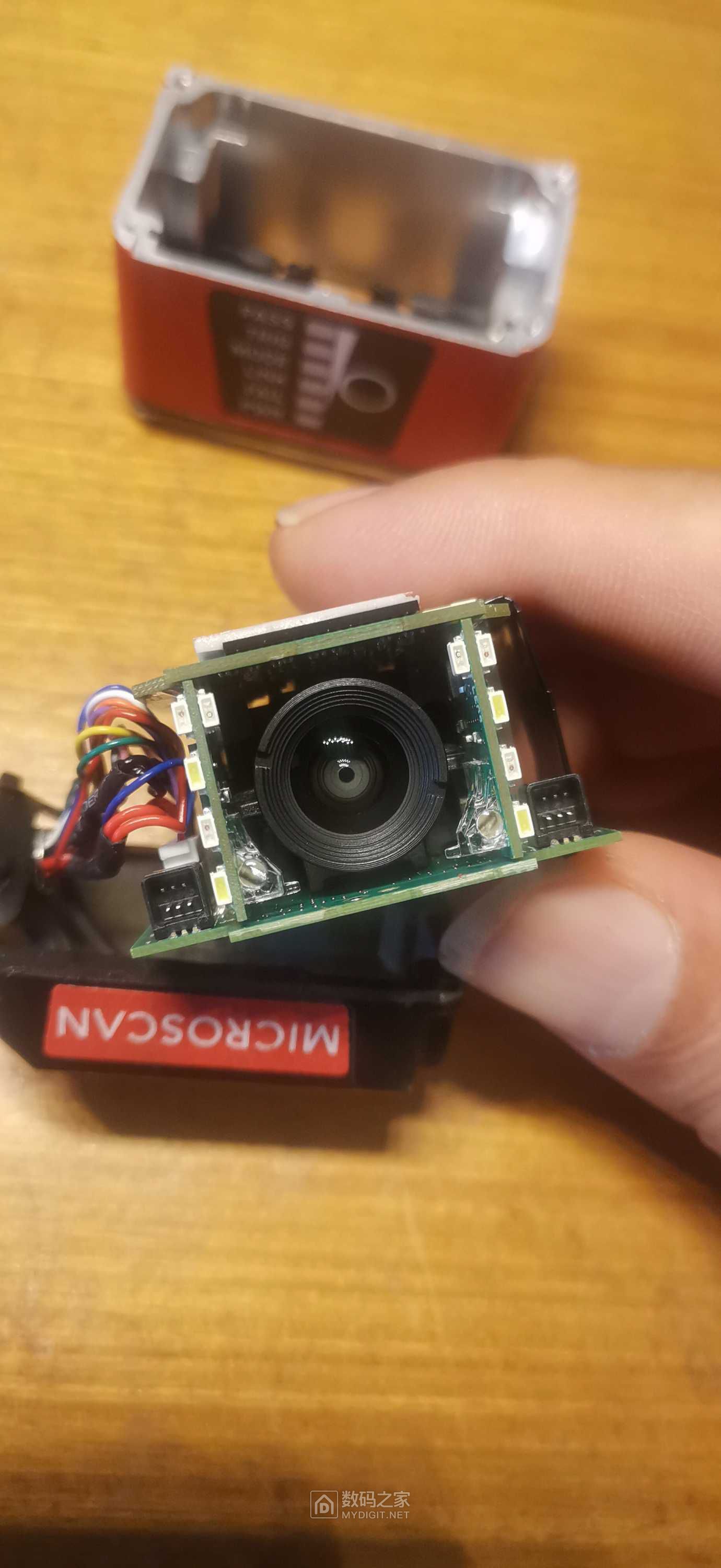 迈思肯ID30二维码扫码枪拆解 microscan ID-30 - 拆机乐园 数码之家