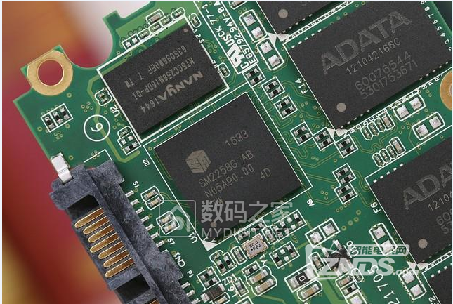 ADATA SP580 威刚SSD 120GB 拆解，没奖。 - SSD存储技术 数码之家