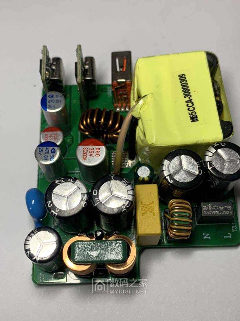 SC1933C充电器板65W左右大功率，双C口 - 电源/充电器 数码之家