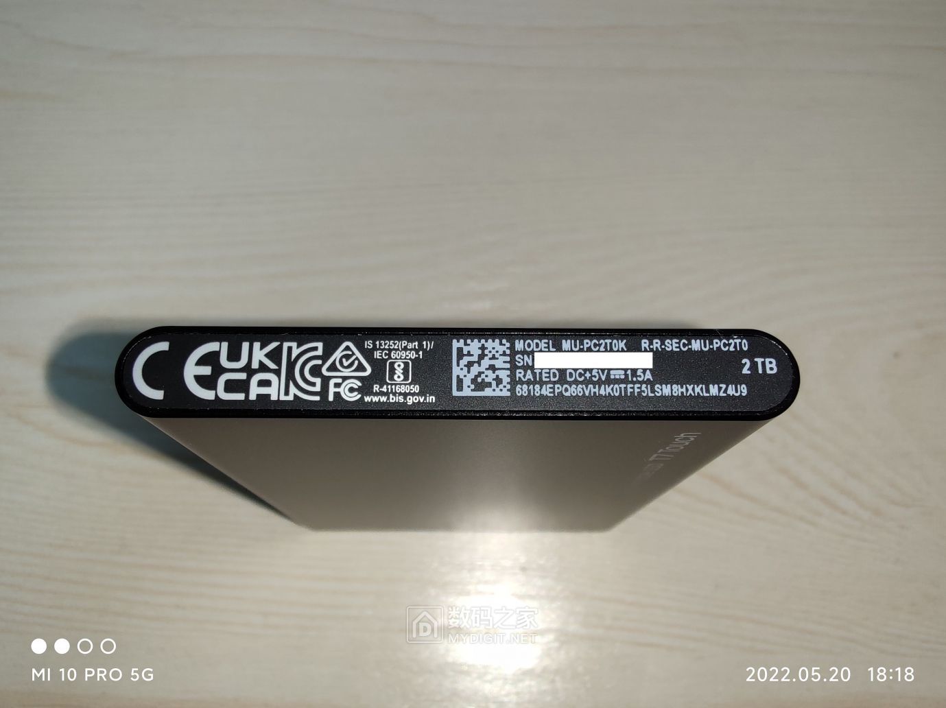 三星移动固态硬盘T7 Tough系列2TB实物拆解 - 拆机乐园 数码之家