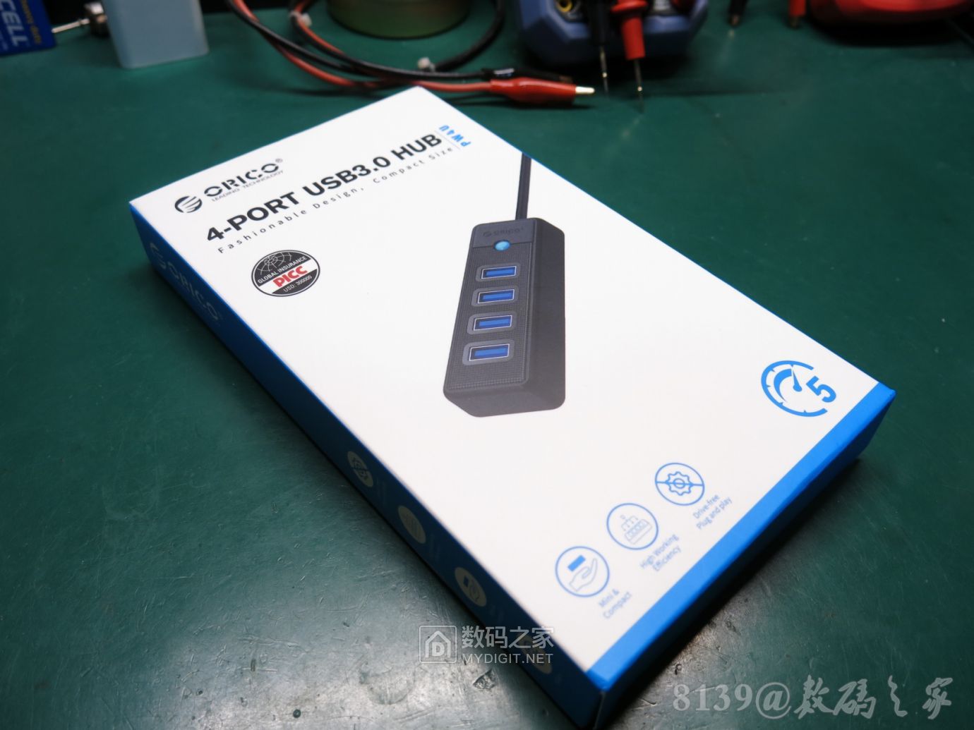 终于拆了个不是坑货的HUB，ORICO奥睿科PW4U-U3 4口 USB3.0 HUB(集线器) - 拆机乐园 数码之家