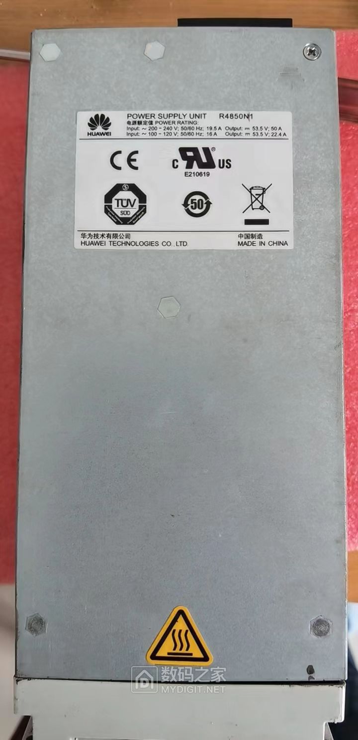 华为R4850N拆解 - 拆机乐园 数码之家