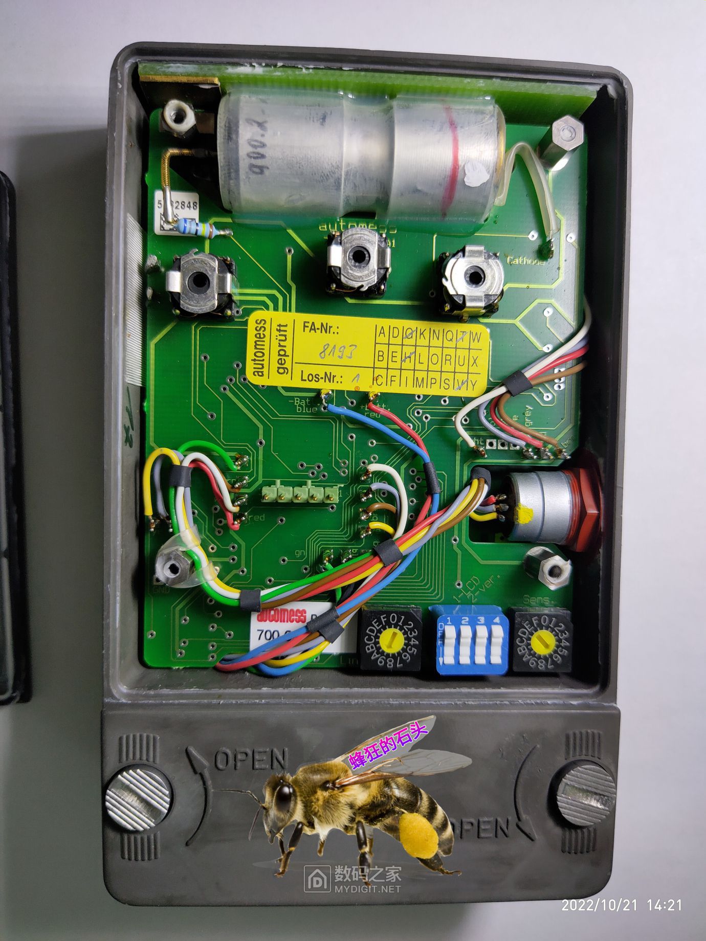 ☢德国automess6150ad 6/H军品盖革计数器拆解 - 行业拆客 数码之家