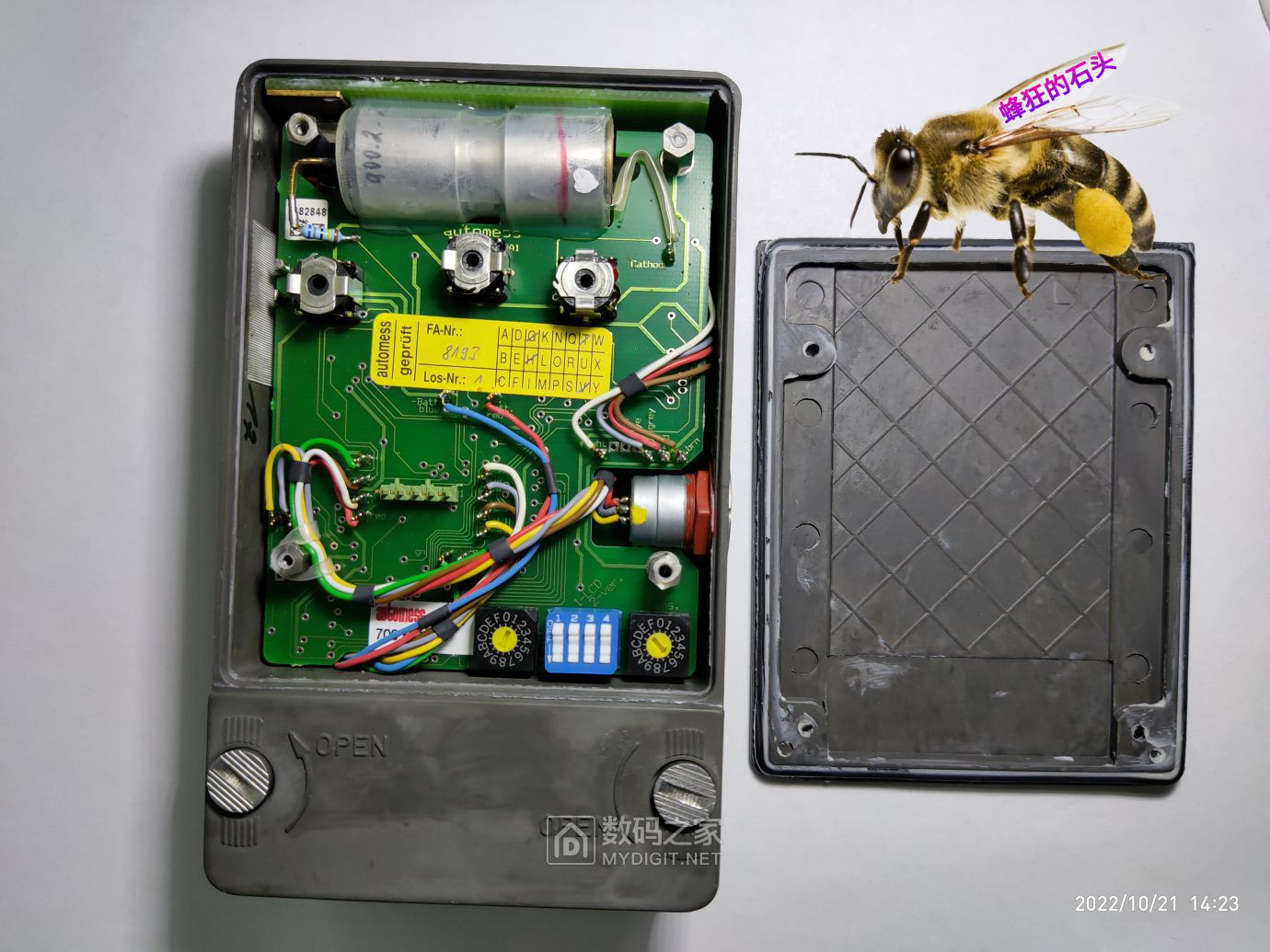 ☢德国automess6150ad 6/H军品盖革计数器拆解 - 行业拆客 数码之家