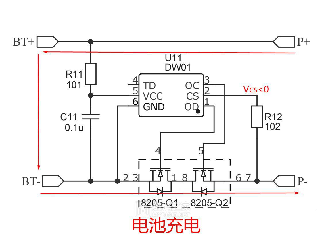 奥克斯AUX-A5专业理发器锂电池修理，并讲解单节锂电保护DW01+8205电路原理 - 拆机乐园 数码之家