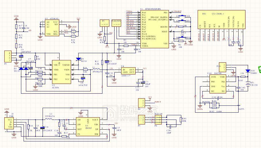 库仑计-基于STM32F0和DS2740 - 我爱单片机 数码之家
