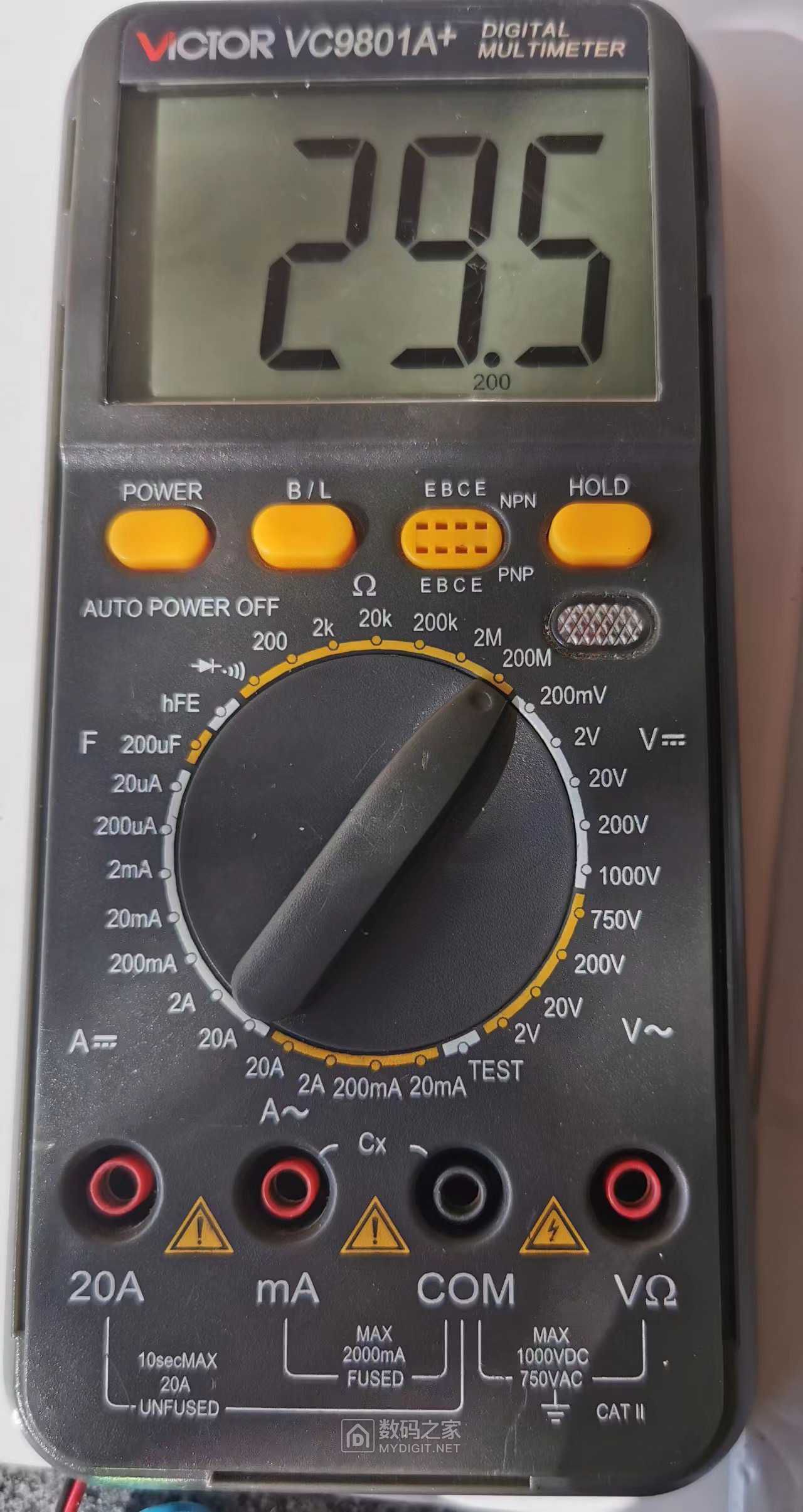 胜利VC9801A+巳拆开，请教 - 拆机乐园 数码之家