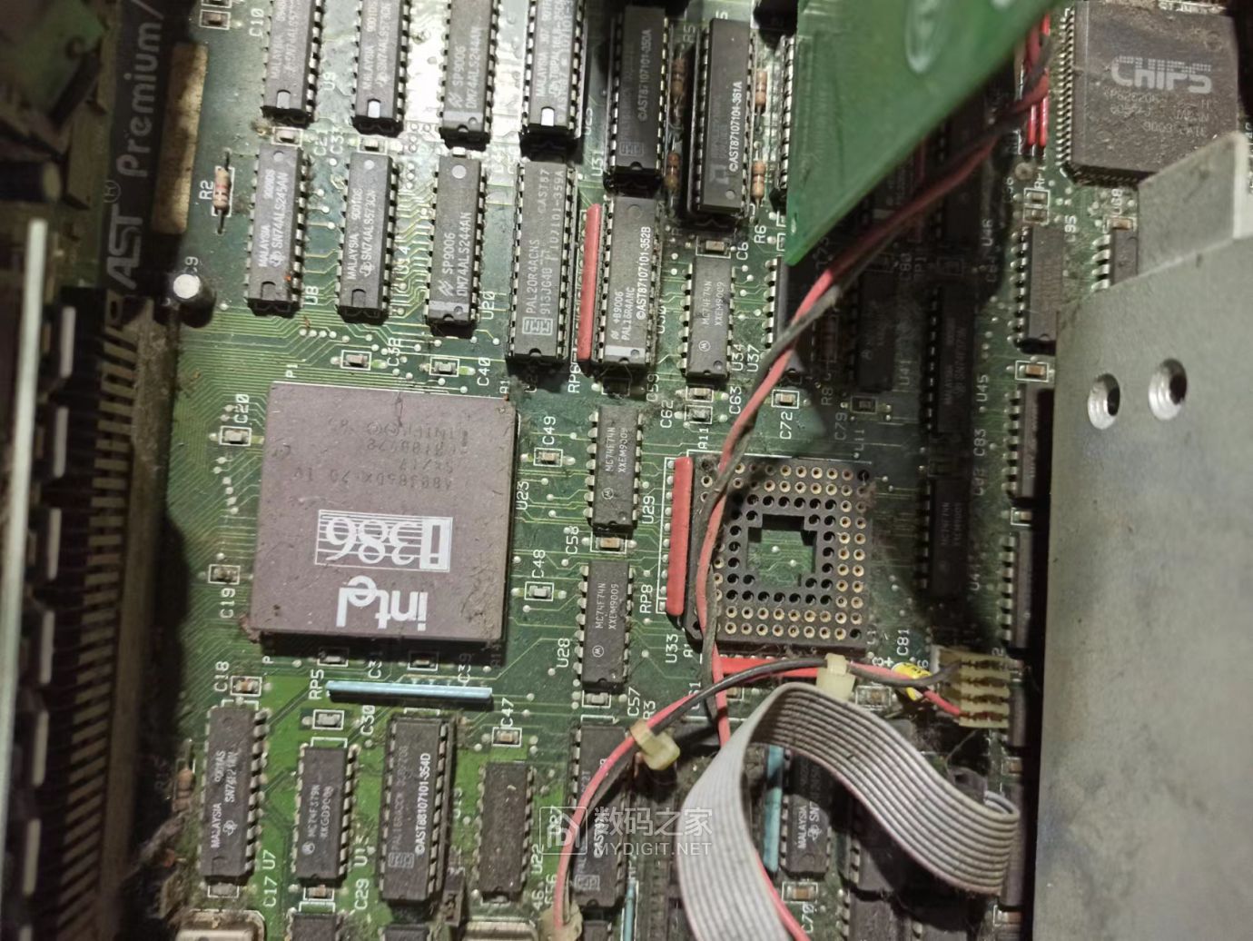 地下室角落的一台i386老古董电脑 - 拆机乐园 数码之家