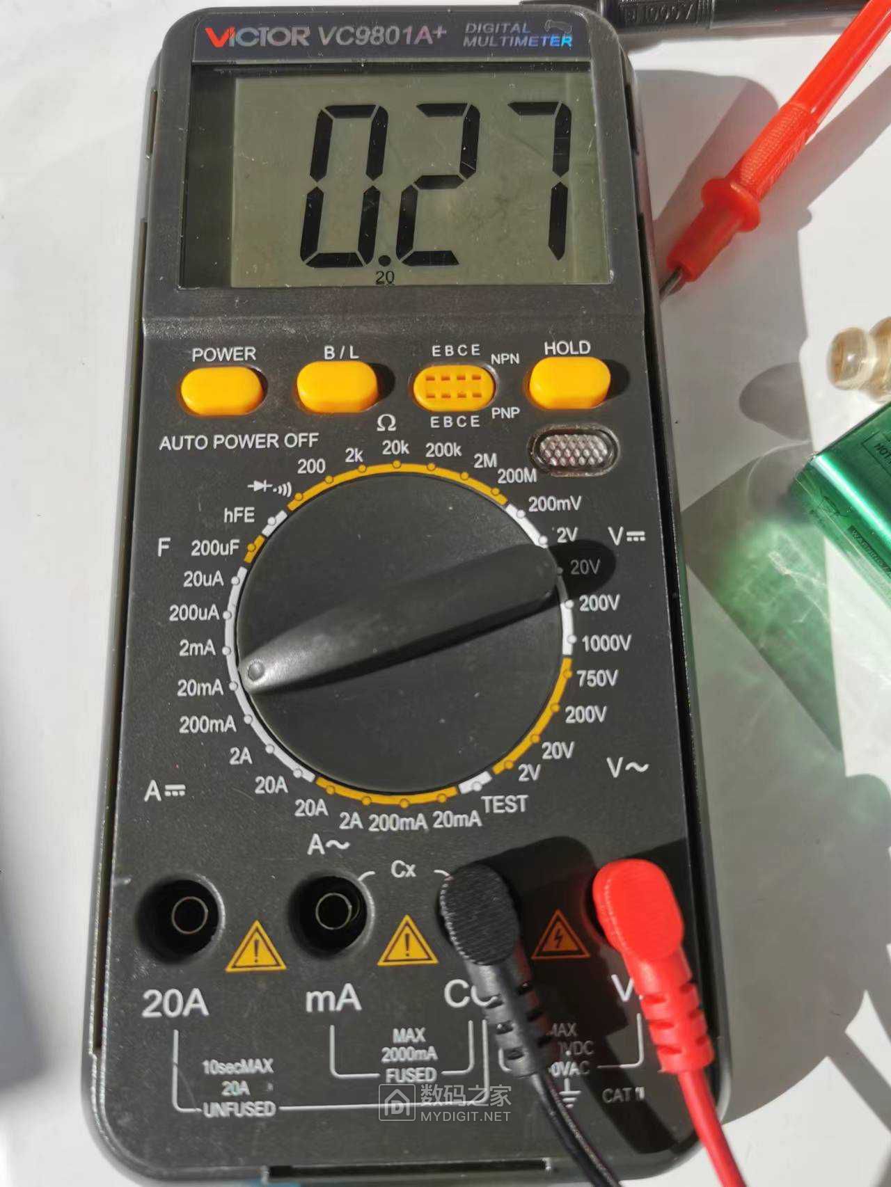 胜利VC9801A+巳拆开，请教 - 拆机乐园 数码之家