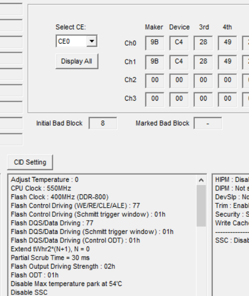 SM2259XT2长江TAS开卡 - SSD存储技术 数码之家