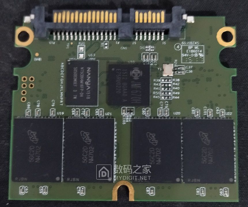 JMF670H + NW702 威刚ASP600S7-128GM再开卡记录 - SSD存储技术 数码之家