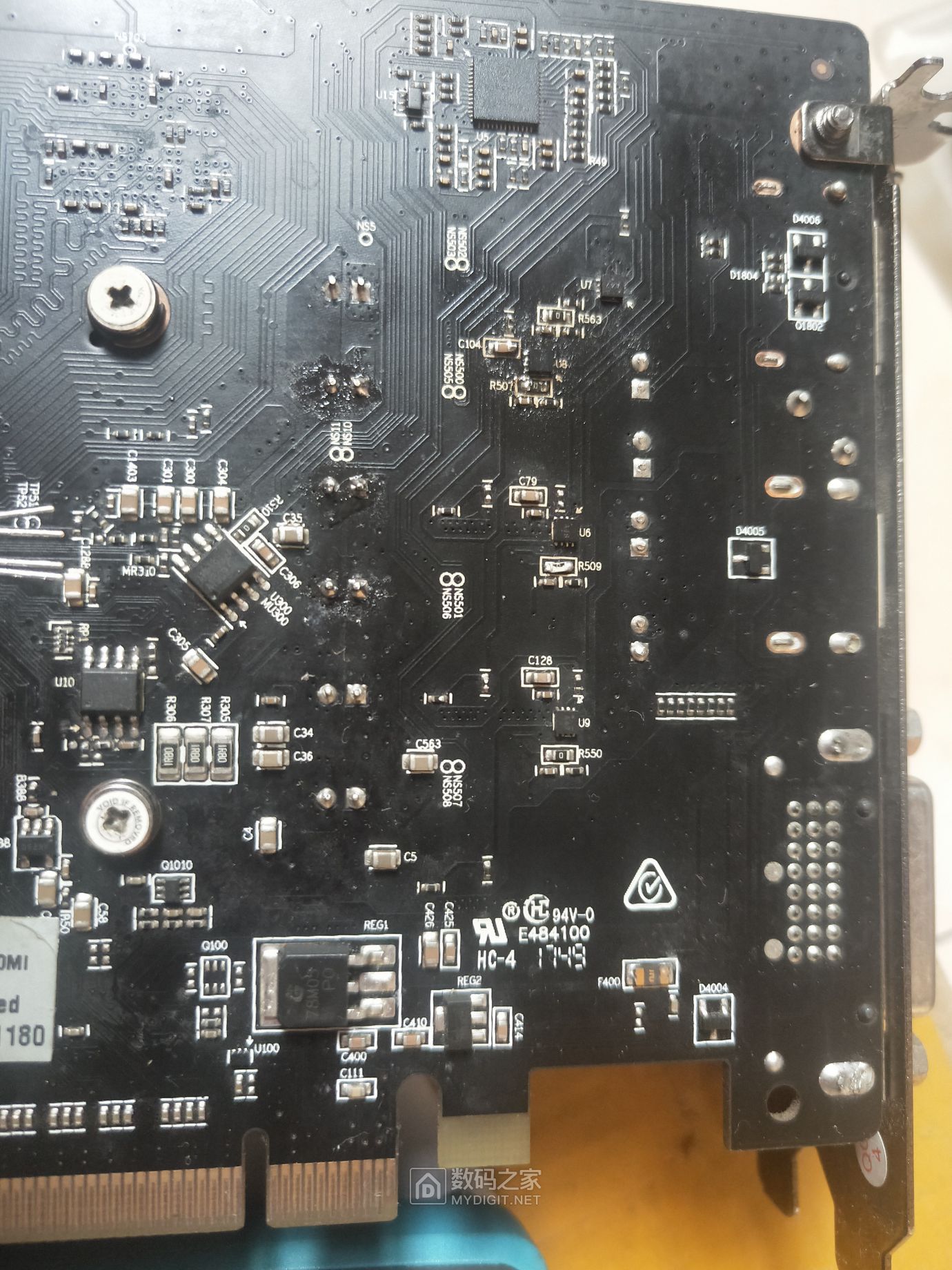 0技术维修 讯景RX560显卡 - 拆机乐园 数码之家