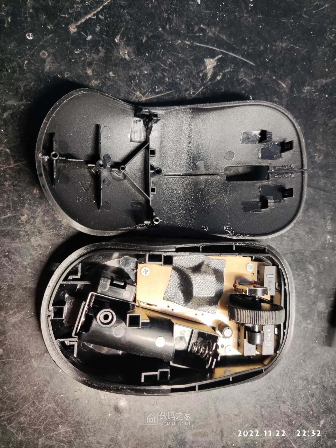 拆一个联想thinkplus WL80无线鼠标 - 创意DIY 数码之家